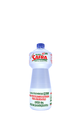 Álcool Safra Líquido 92,8° INPM Profissional – 500ml - Álcool Safra